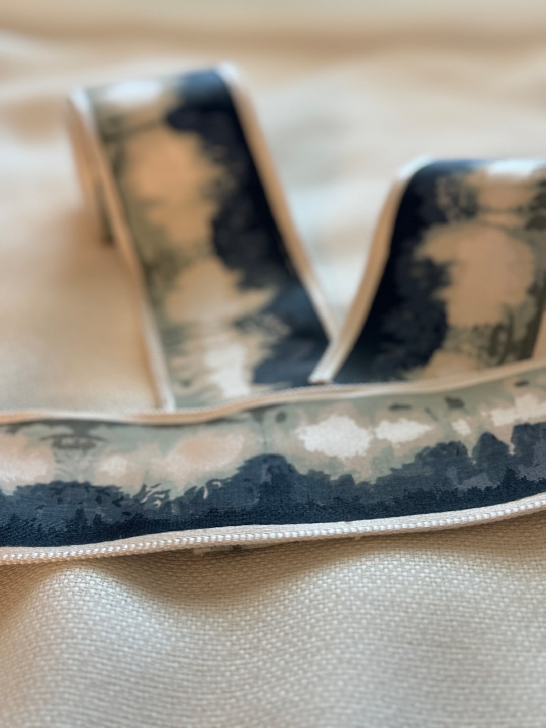 Samuel & Sons Skylar Border Lapis Beautiful Silk Border - Etsy