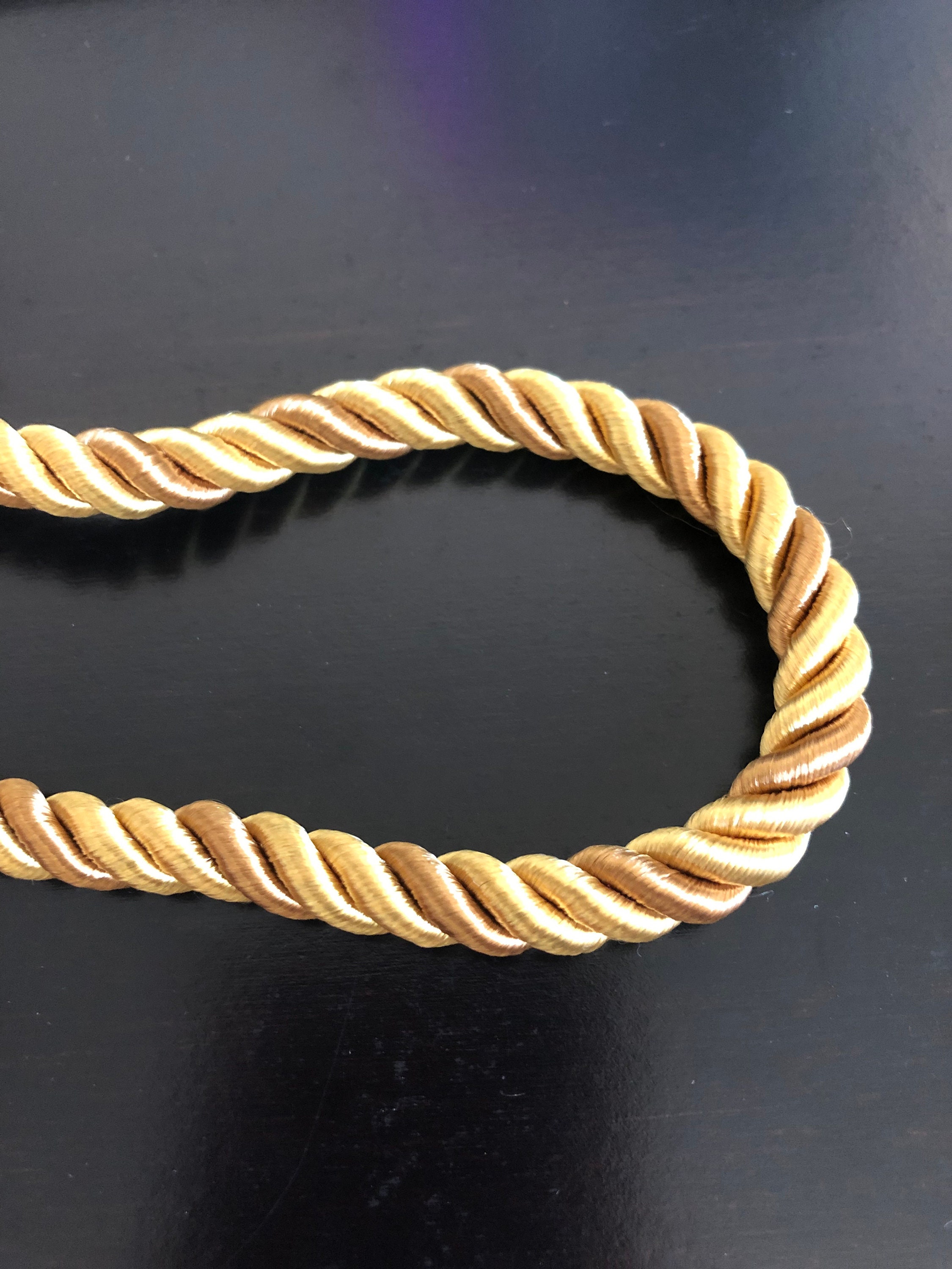 Beautiful Gold Rope Cording Trim - Etsy