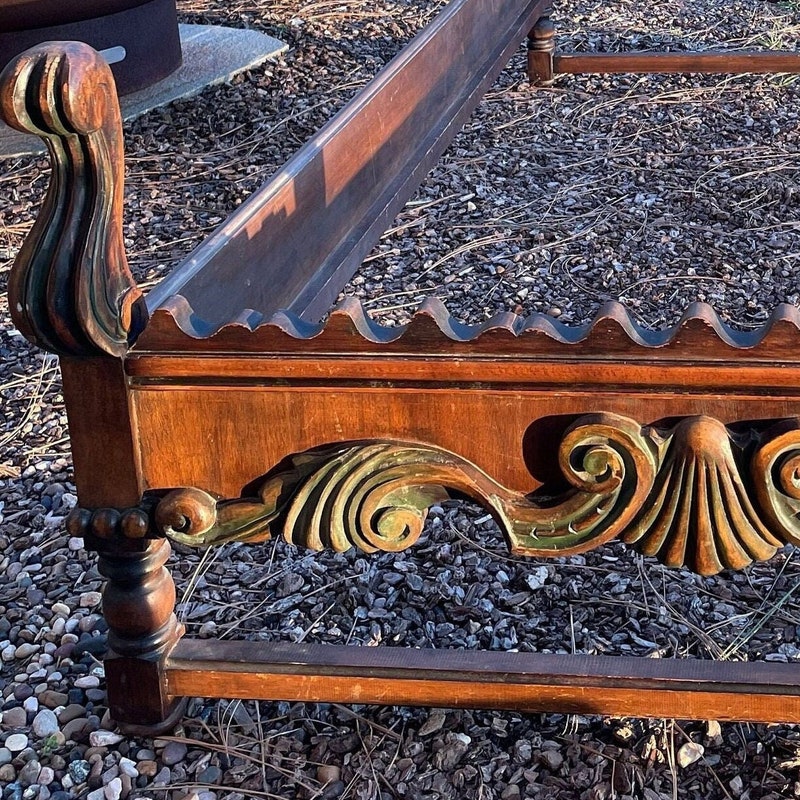 Extraordinary Antique Wooden Bed Frames Gallery