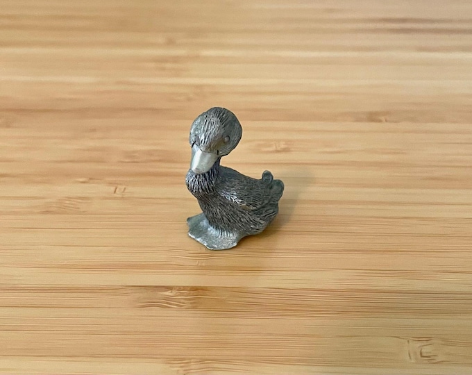 Vintage Spoontiques Pewter Standing Waddling Duck Miniature Figurine - Etsy