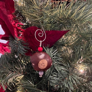 Ohio State Buckeye Christmas Ornament - Etsy