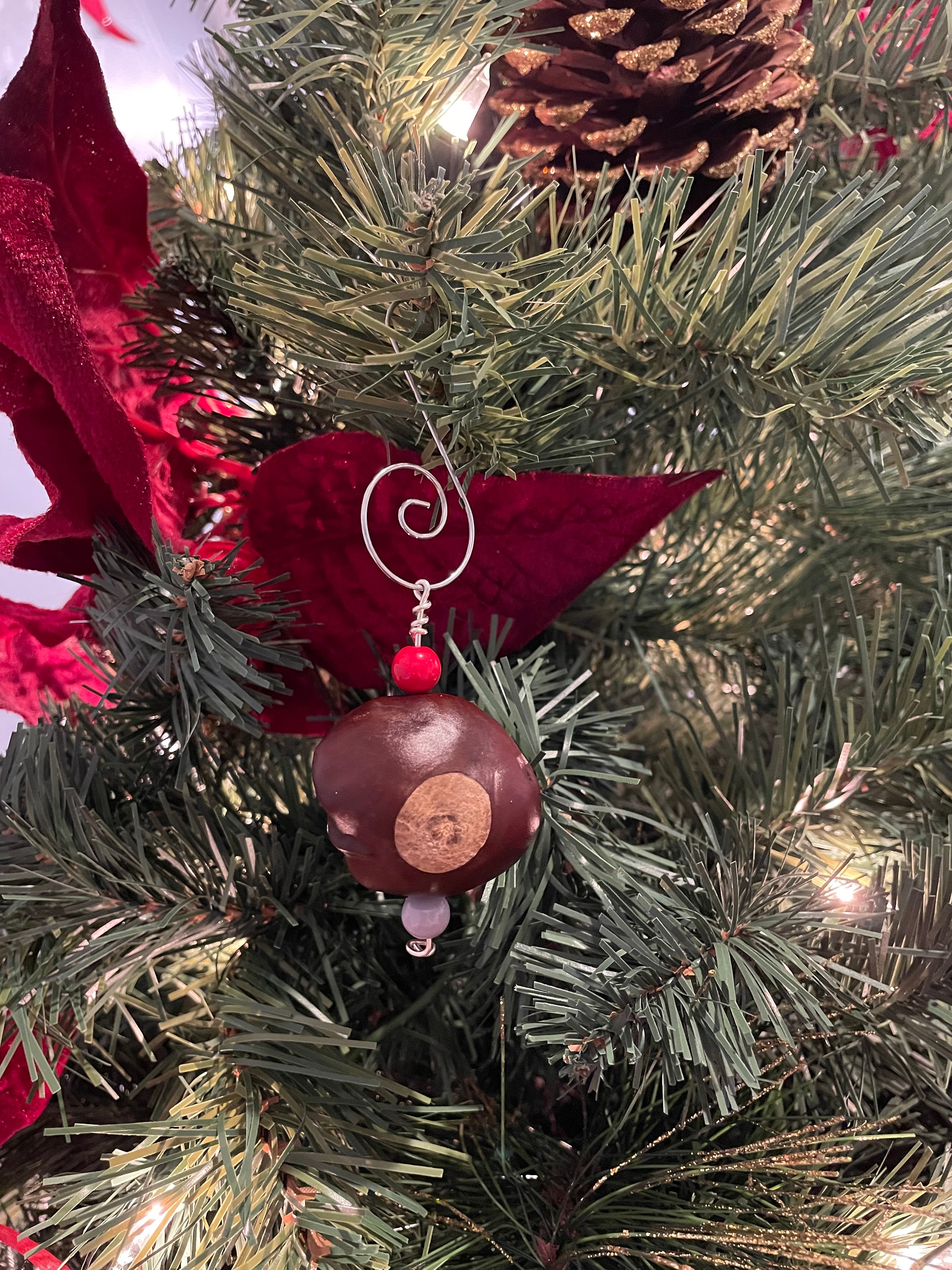 Ohio State Buckeye Christmas Ornament - Etsy