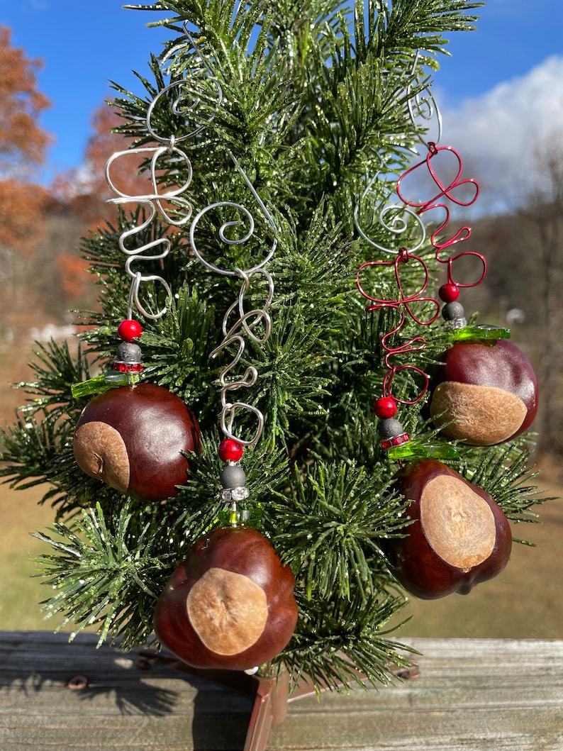 Ohio State Buckeye Silver Script Ohio Christmas Ornament - Etsy