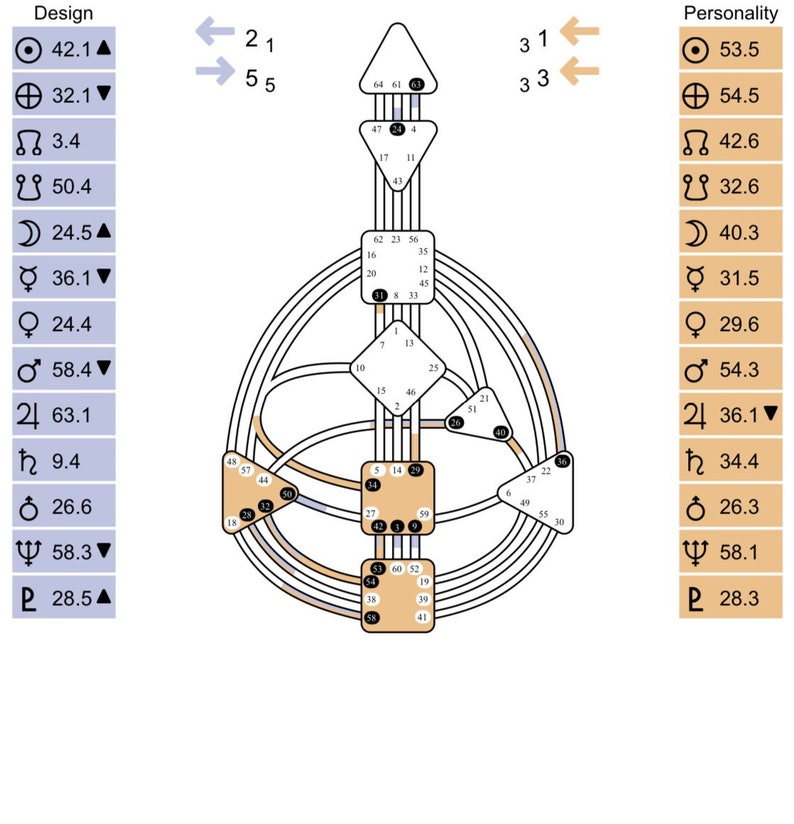 Advanced Human Design Reading Detailed Breakdown and Analysis of the ...