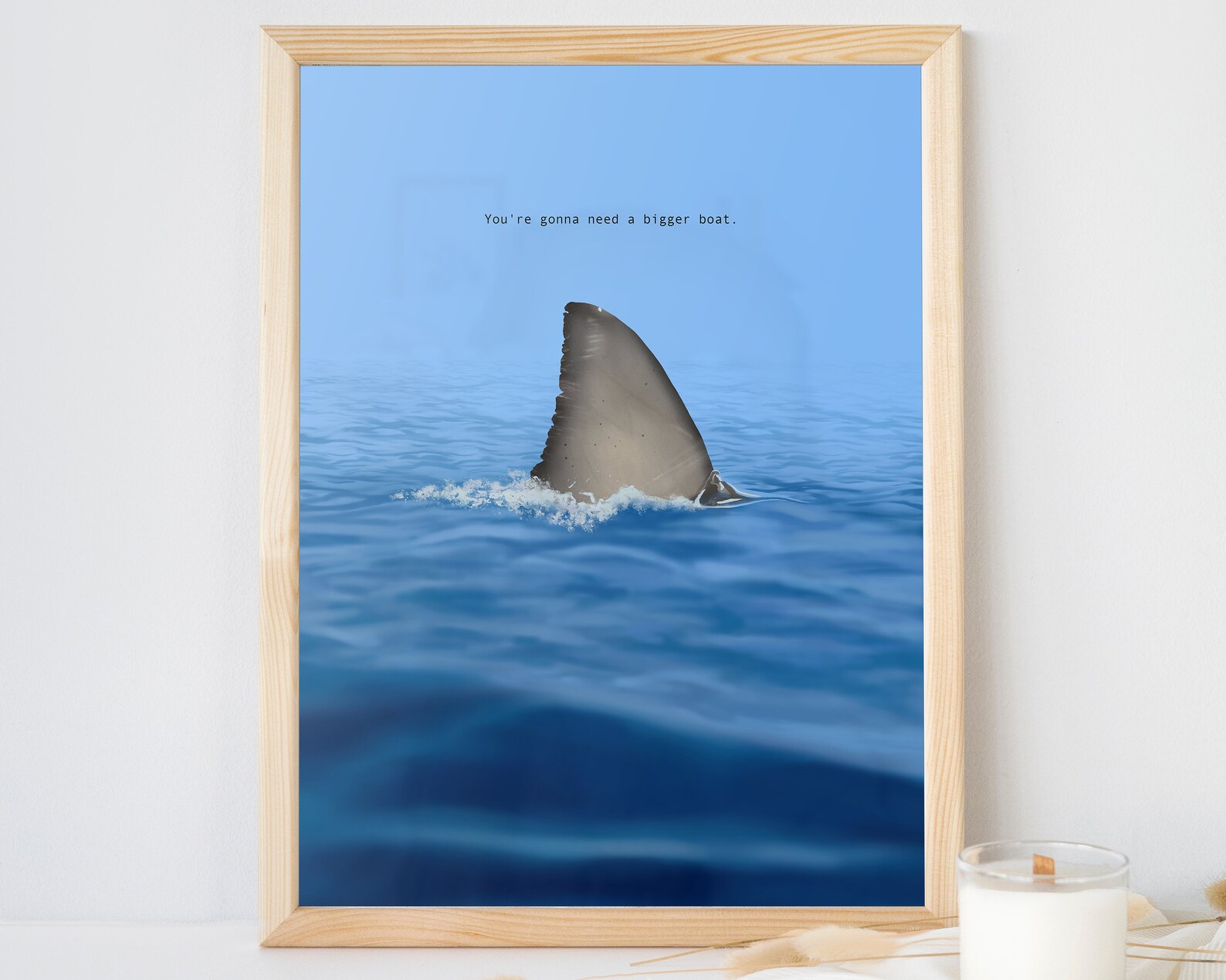 Shark Fin, You're Gonna Need a Bigger Boat, Guess the Movie Quote, Hand ...