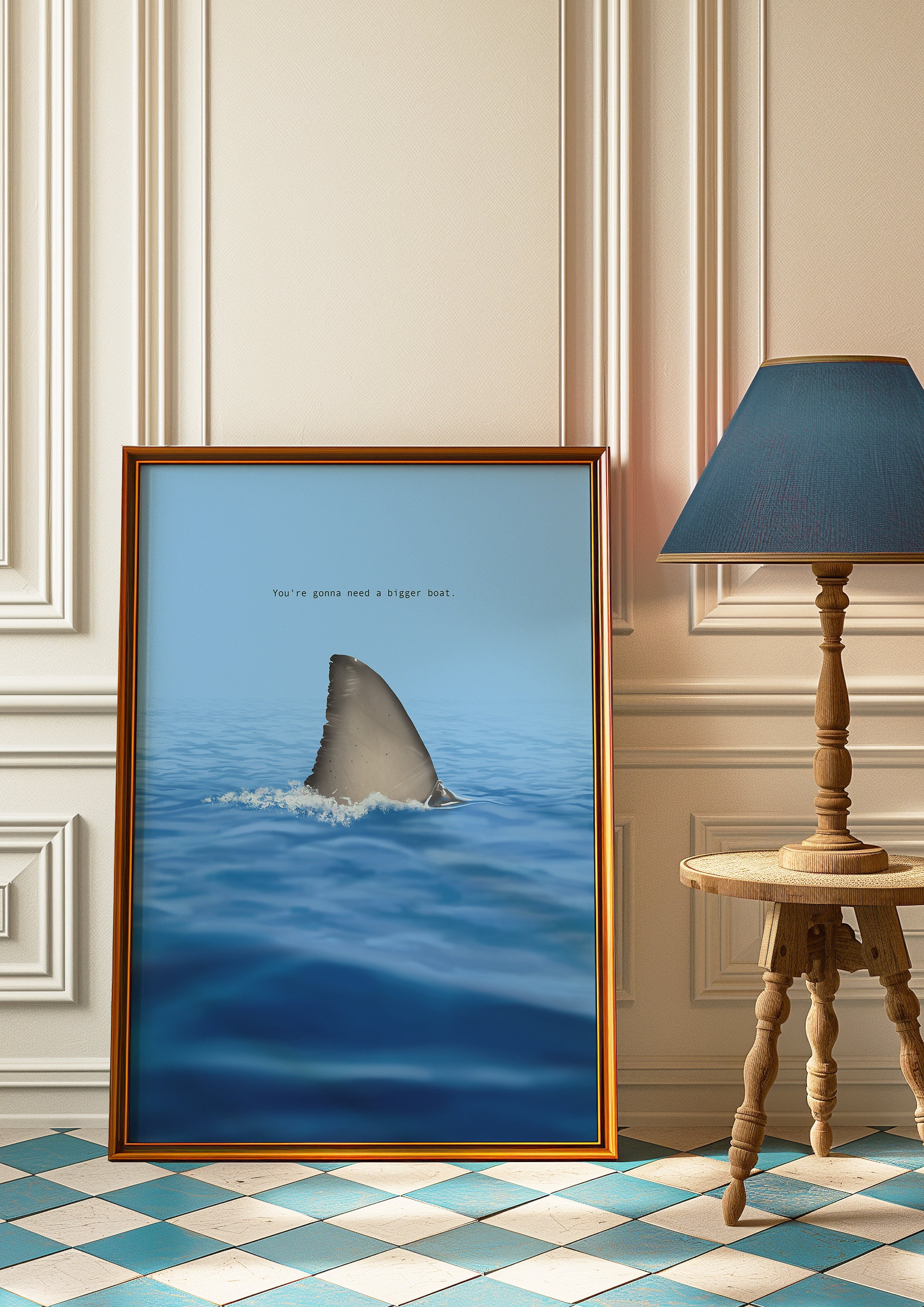 Shark Fin, You're Gonna Need a Bigger Boat, Guess the Movie Quote, Hand ...