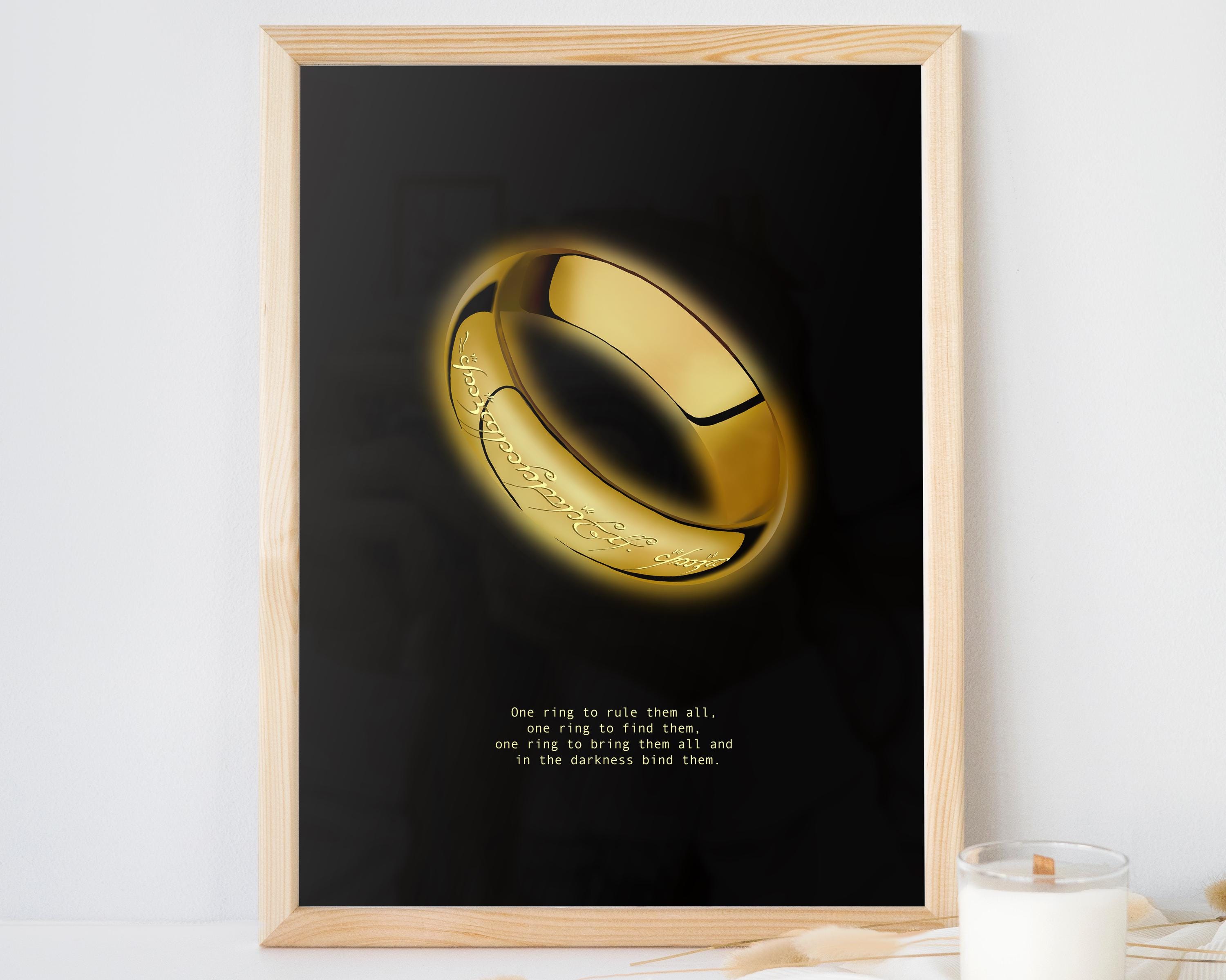 One Ring to Rule Them All, Golden Ring, Guess the Movie Quote, Hand ...