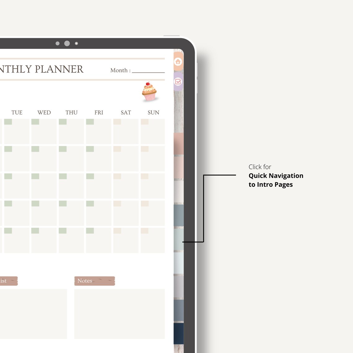 Digital Goodnote Notebook, Coffee, Note Taking Template, Digital ...