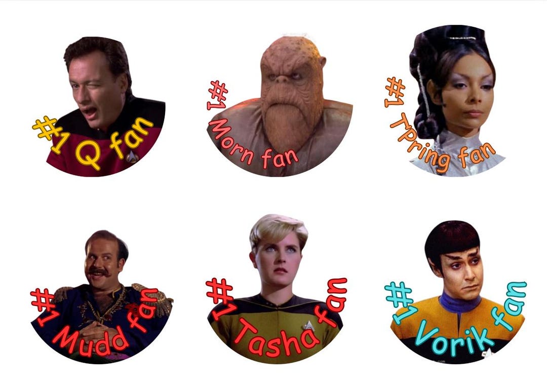 Star Trek Number 1 Fan Pin - Etsy