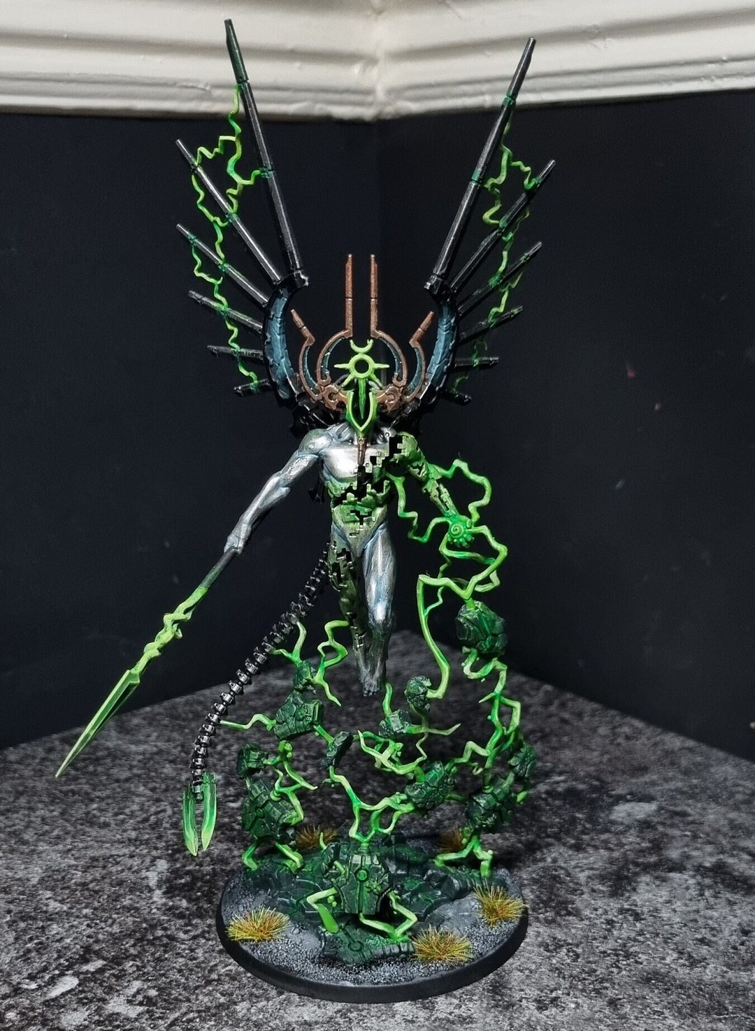 Necron C'tan Shard of the Void Dragon Commission Painted Warhammer 40k ...