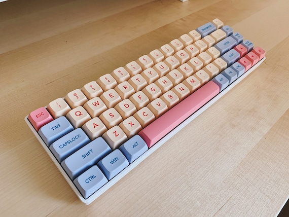 WIRELESS CUSTOM Keyboardcute Customizable 65% Mechanical - Etsy