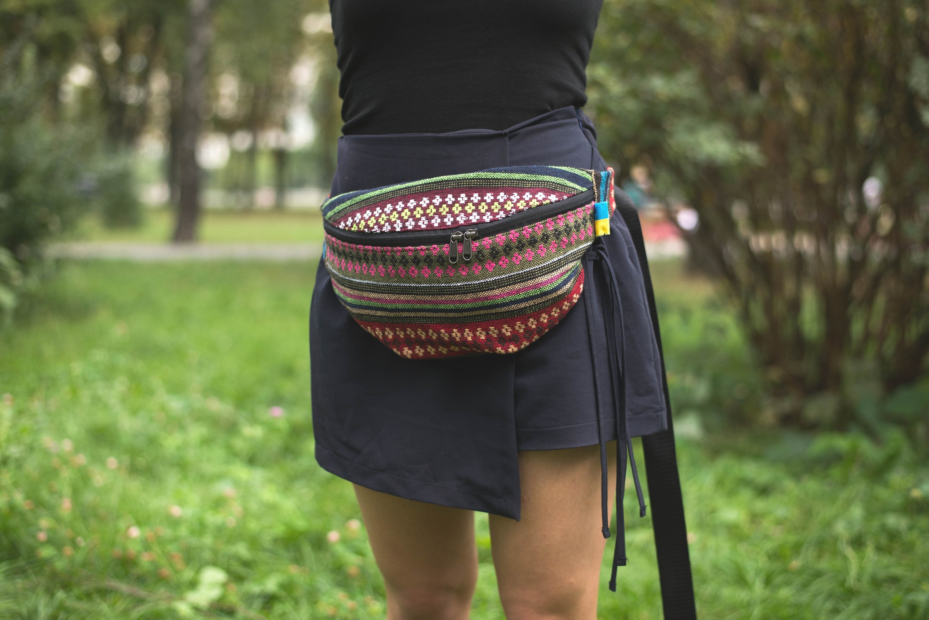 Small Bag Crossbody Fany Pack, Handmade Mini Cross Body Bag Daily, Hip ...