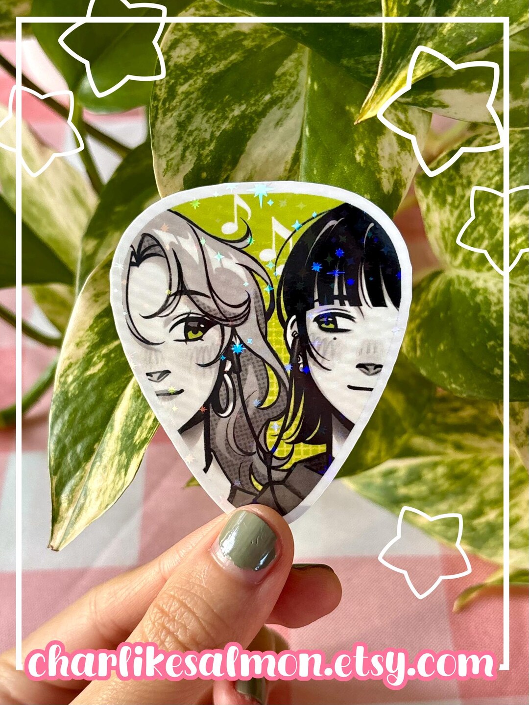 Mitsuaya Green Yuri Sticker - Etsy