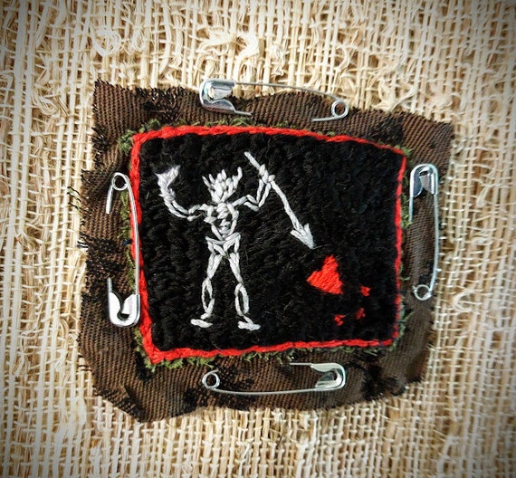 Blackbeard Patch Free Shipping - Etsy