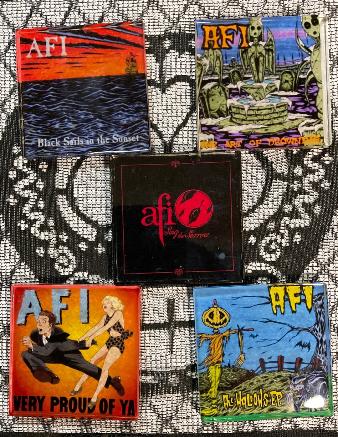AFI Album Cover Coasters - Etsy
