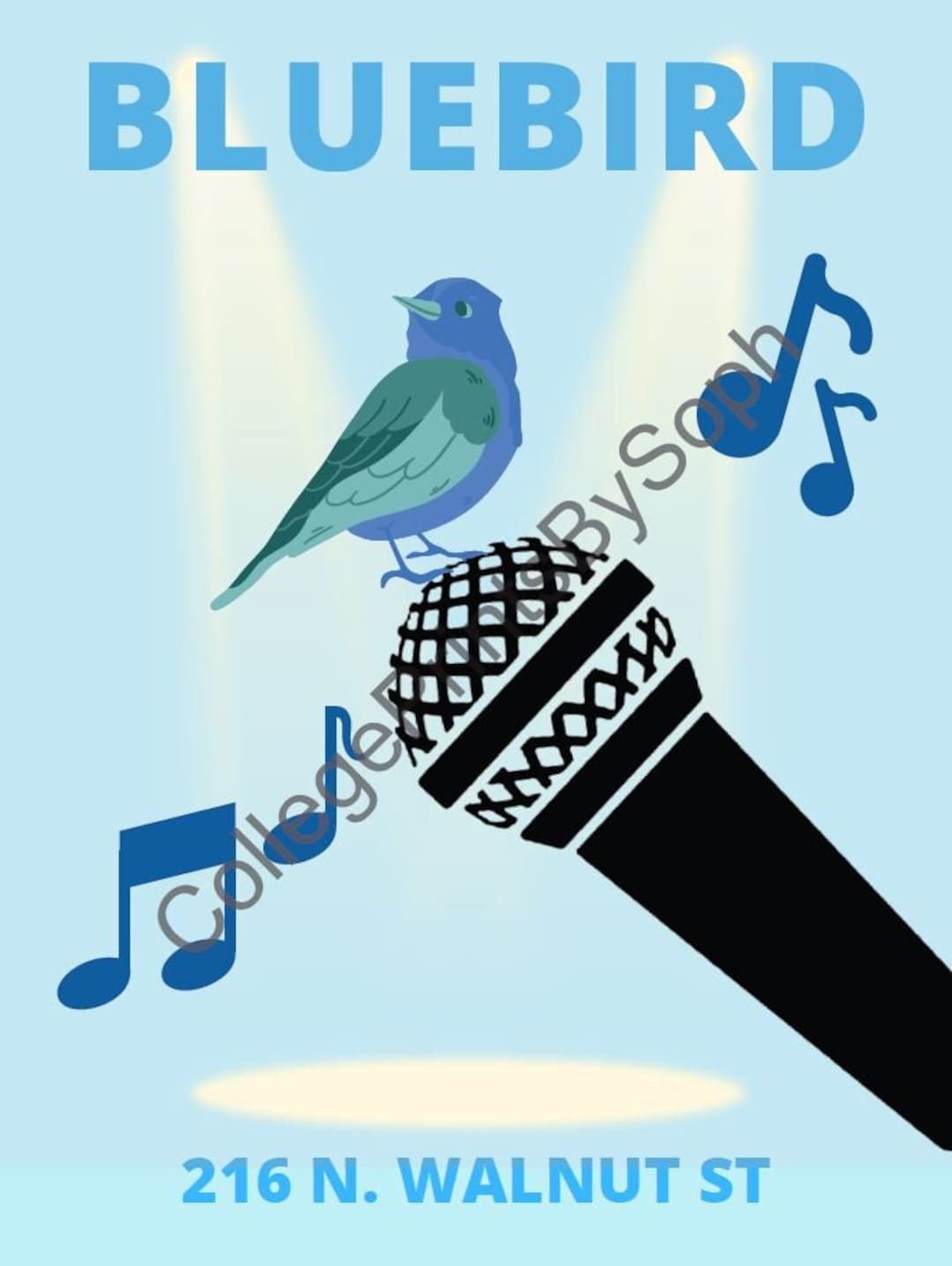 Bluebird IU Poster Print - Etsy