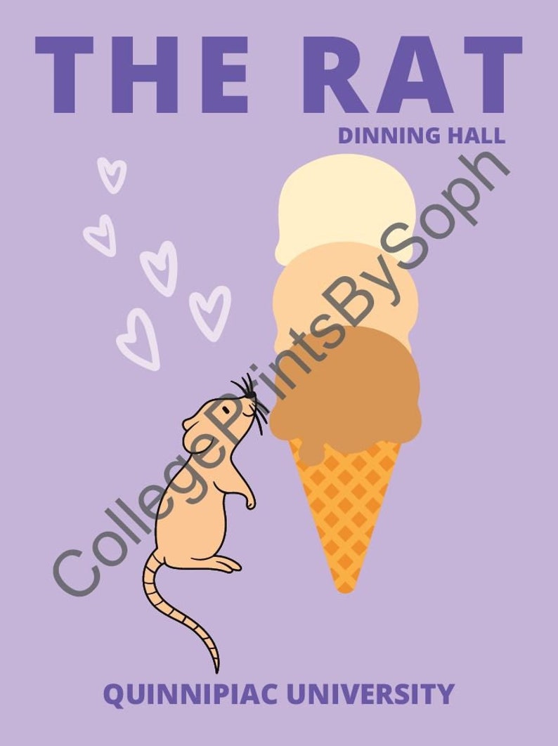 The Rat Quinnipiac Poster Print - Etsy