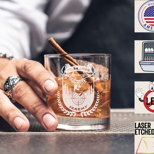 Custom Photo Whiskey Glass, Etched Whiskey Glasses From Photo ...