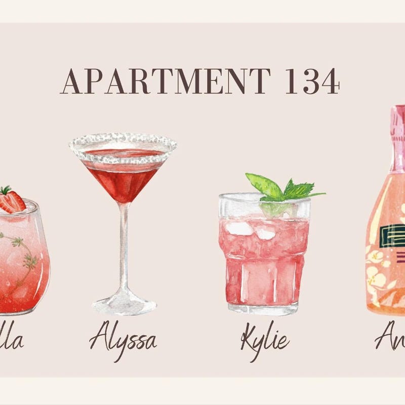 Roommate Sign Names - Etsy