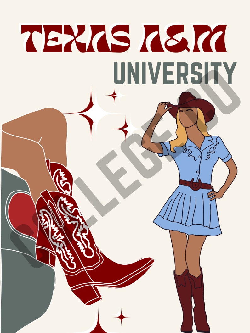 Texas A&M Decor, Instant Download, Digital Prints, Tamu Decor, Dorm ...