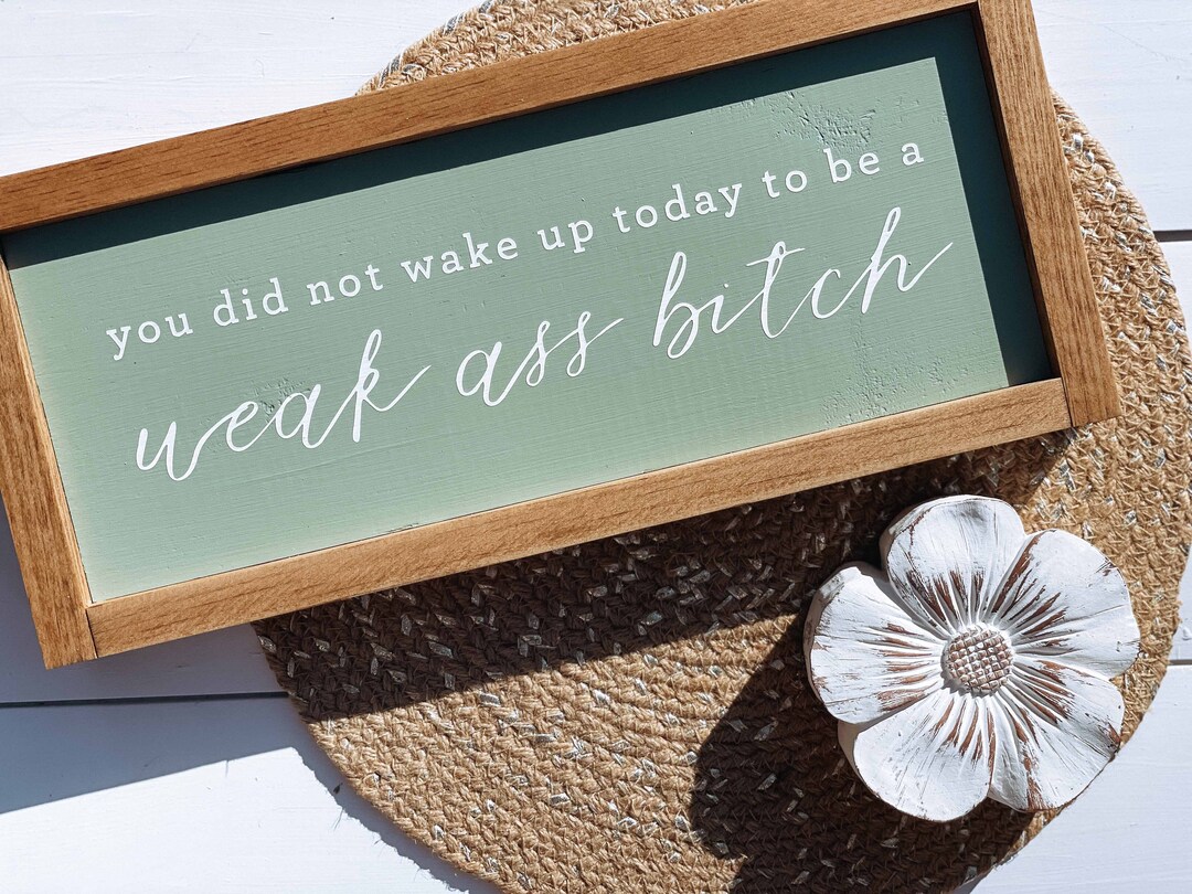 Not Today Sign Motivational Sign Office Sign Funny Quote - Etsy