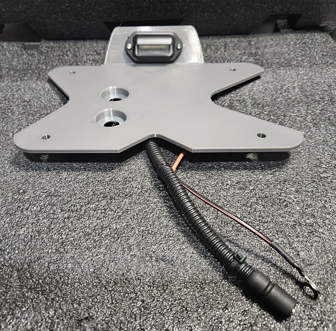 Humvee/hmmwv License Plate Mounting Bracket NO Drill + PLUG and PLAY ...