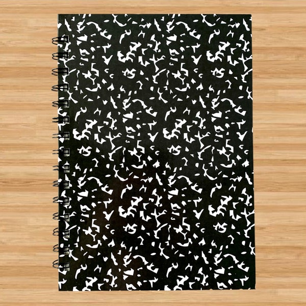 Spiral Composition Book - Etsy