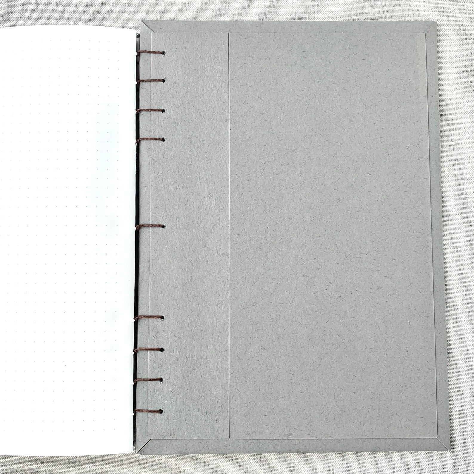 Time Traveler - A5 - Dot Grid - Coptic Bound - Fountain Pen Notebook ...