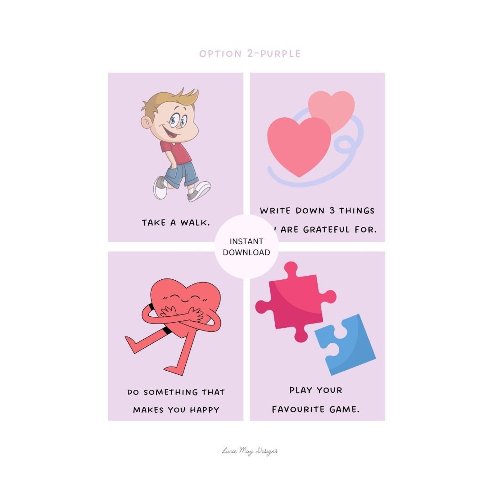 Printable Coping Strategy Cards for Kids, Coping Technique Cards for ...