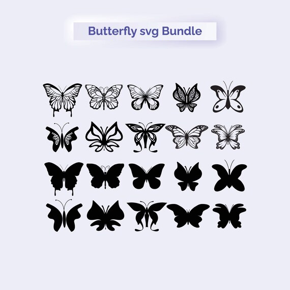 Butterfly SVG - Etsy