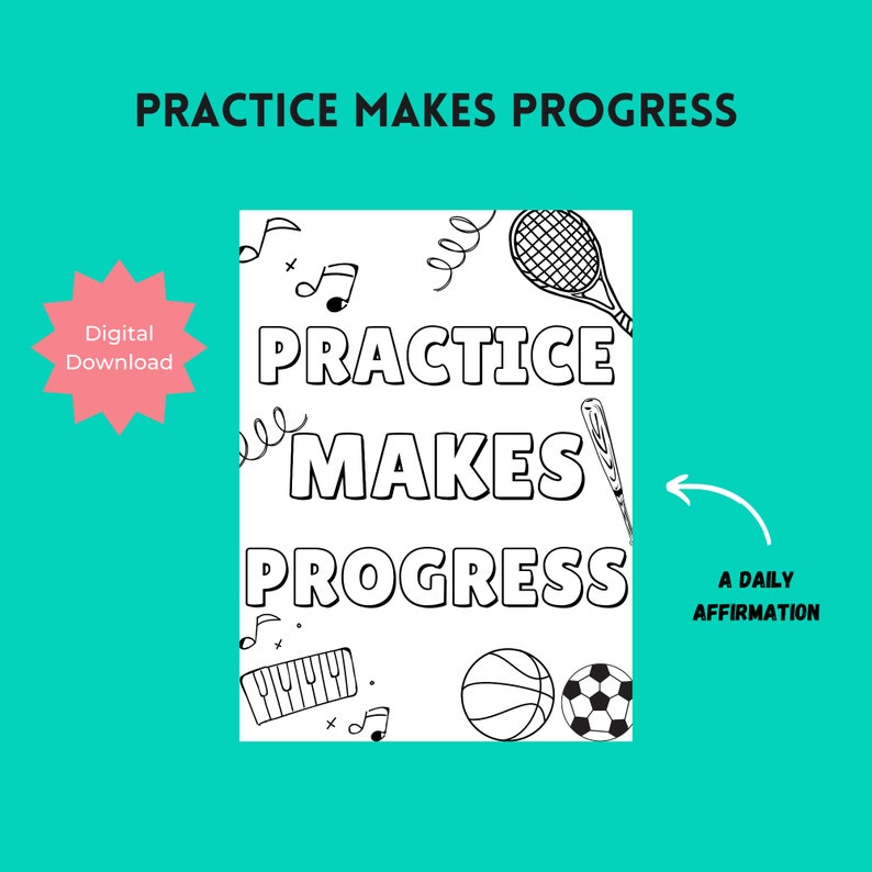 Back to School Positive Affirmation Coloring for Kids. Coloring for ...