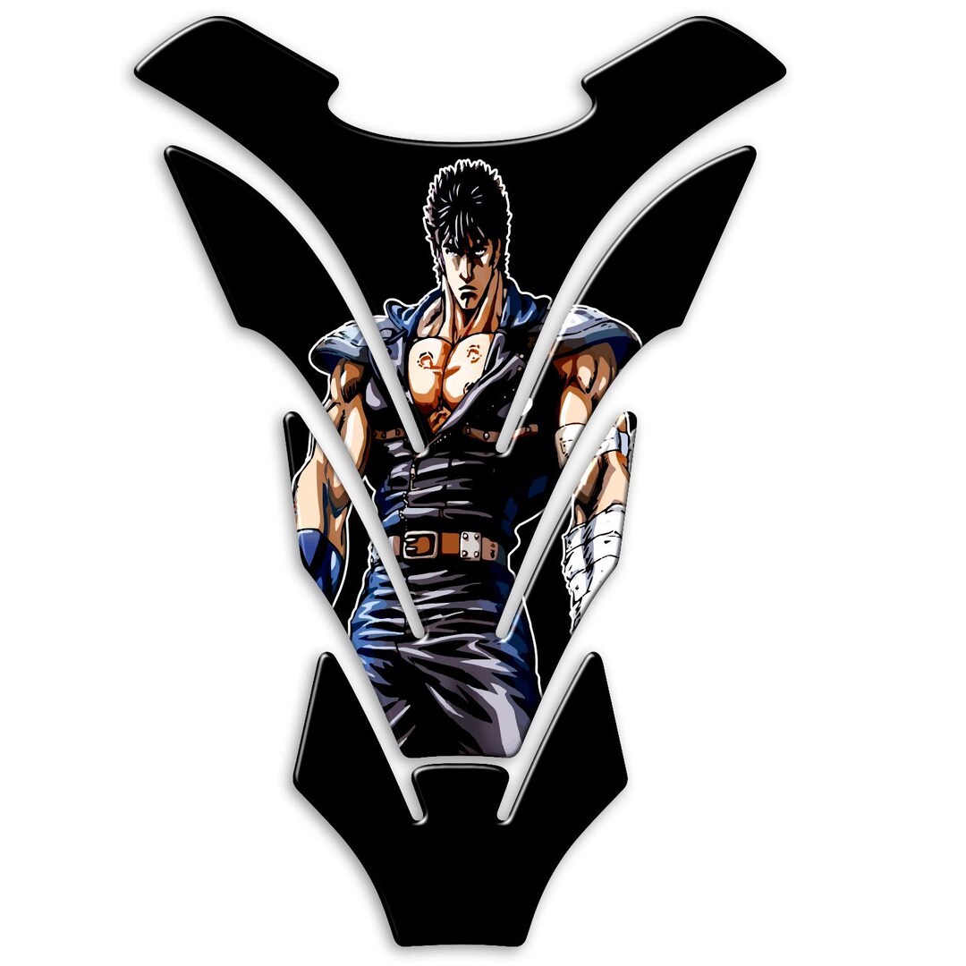 KENSHIRO Tank Pad - Ken the Warrior Tank Pad Adesivo de resina em gel ...