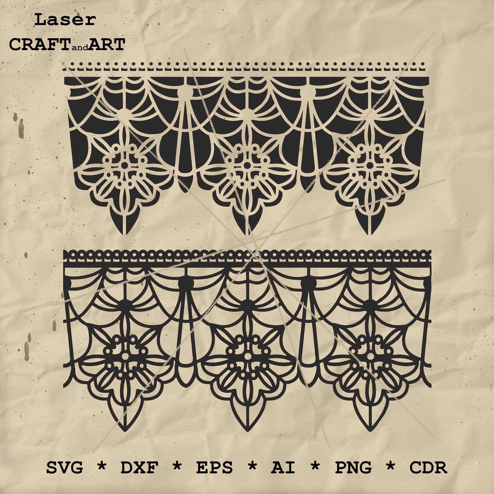 Stencils Lace Svg, Dxf, Stencils Pattern Svg, Stencils Dxf, Eps, Files ...