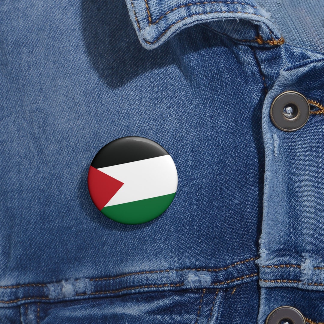Palestine Flag Pin 3 Sizes to Choose From - Etsy