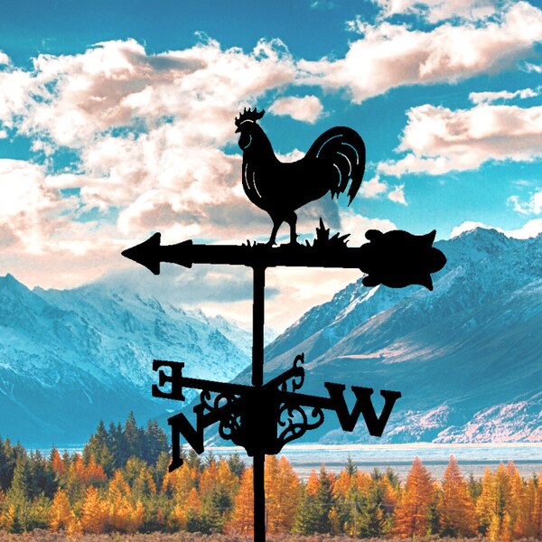 Rooster Weather Vane - Etsy