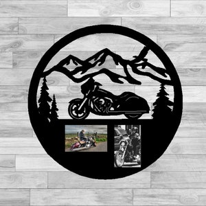4x6 Picture Frame Motorcycle - Etsy