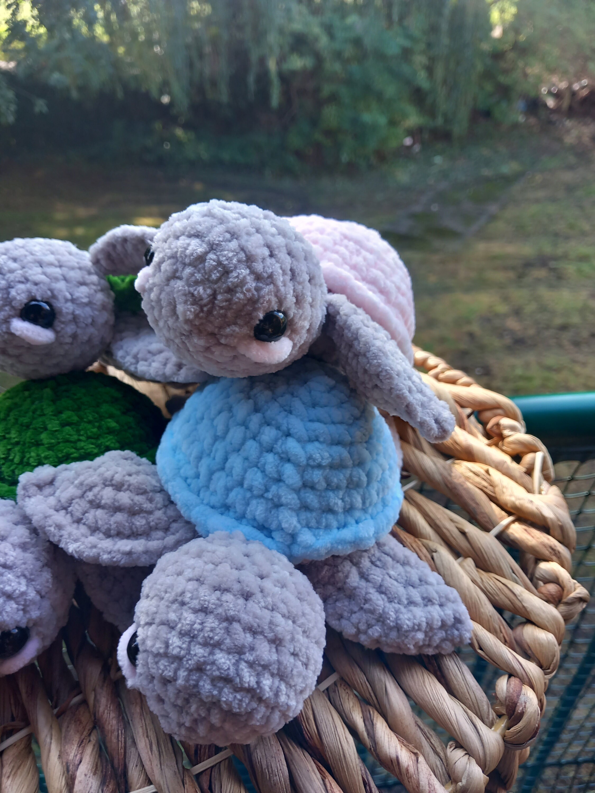 Crochet Turtle Turtle Plushies Customised Plushie Turtle Teddy ...