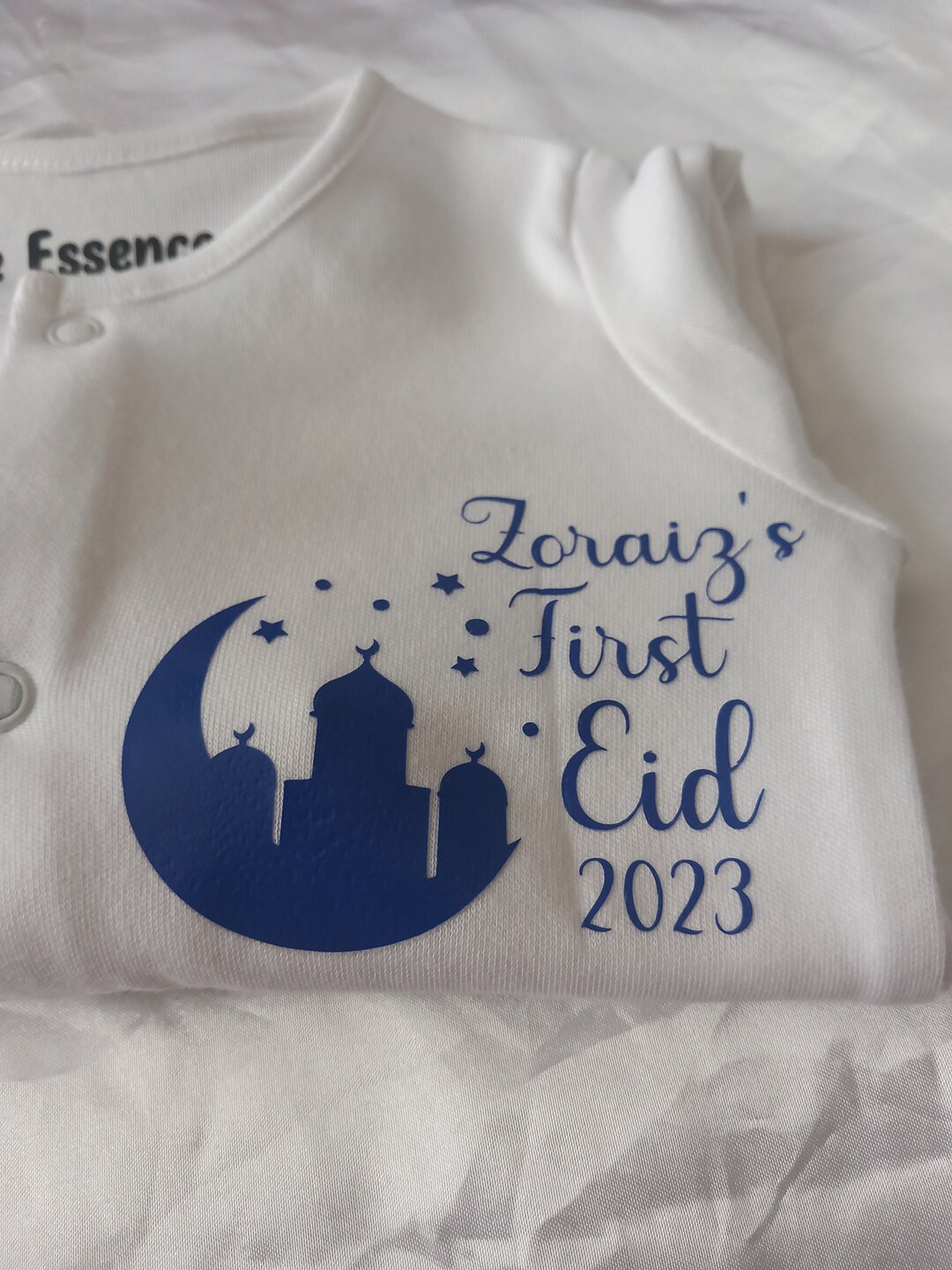 Islamic Baby Vest My First Eid Baby Vest Eid Baby Grow Customised Baby ...