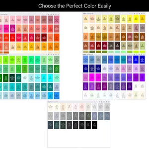 CANVA Color Palette 228 Essential Colors With Names and Hex Codes ...