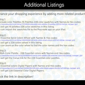 Colour Palette for Photoshop, Illustrator, Indesign | Color Swatches ...