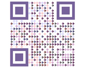 Colorful Qr Code - Etsy