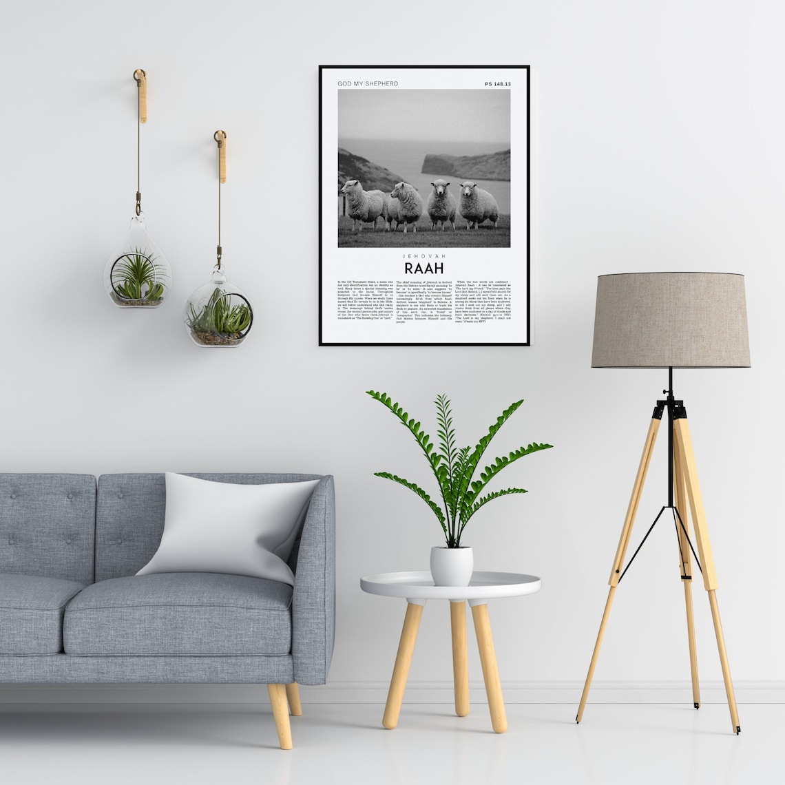 Jehovah Raah Poster - Digital Download - Etsy