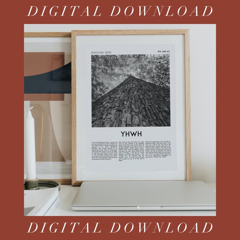 YHWH Poster - Digital Download - Etsy
