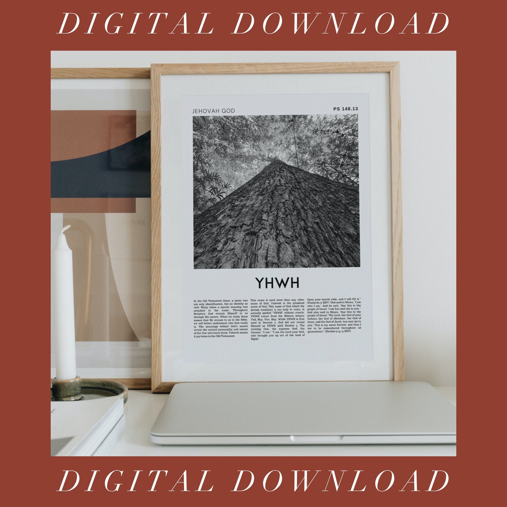 YHWH Poster - Digital Download - Etsy