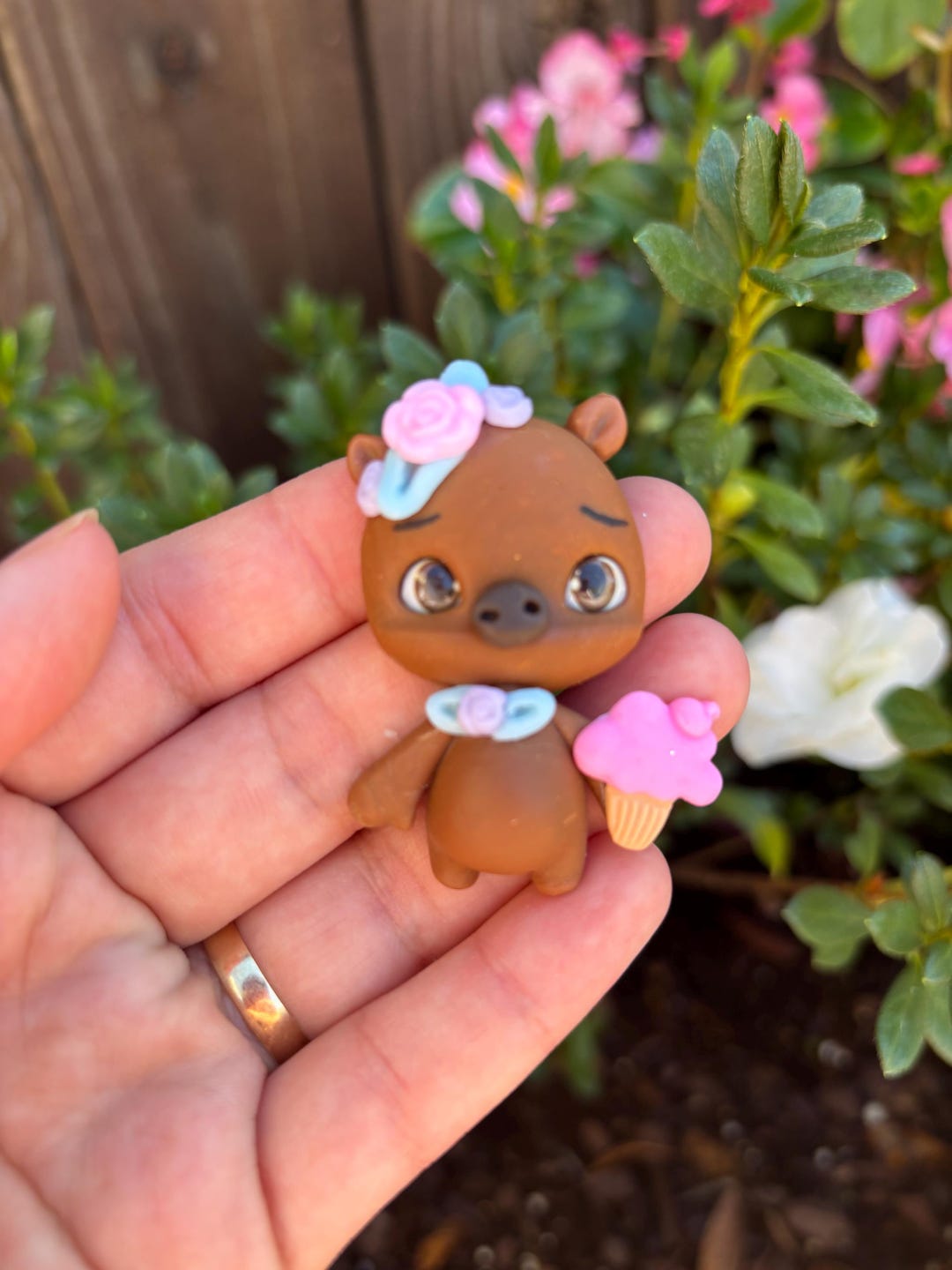 Capibara Clay Dolls, Unicorns Clay Doll, DIY Project, Capibara Moños ...