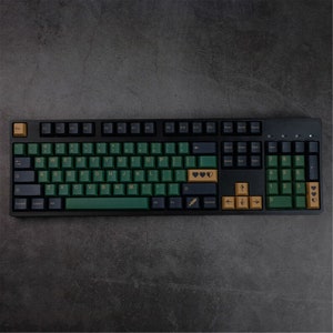 GMK Hero Theme Retro Keycap Set, Cherry Profile PBT Keycap Set, Gaming ...