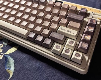 Brown Cute Keycap - Etsy