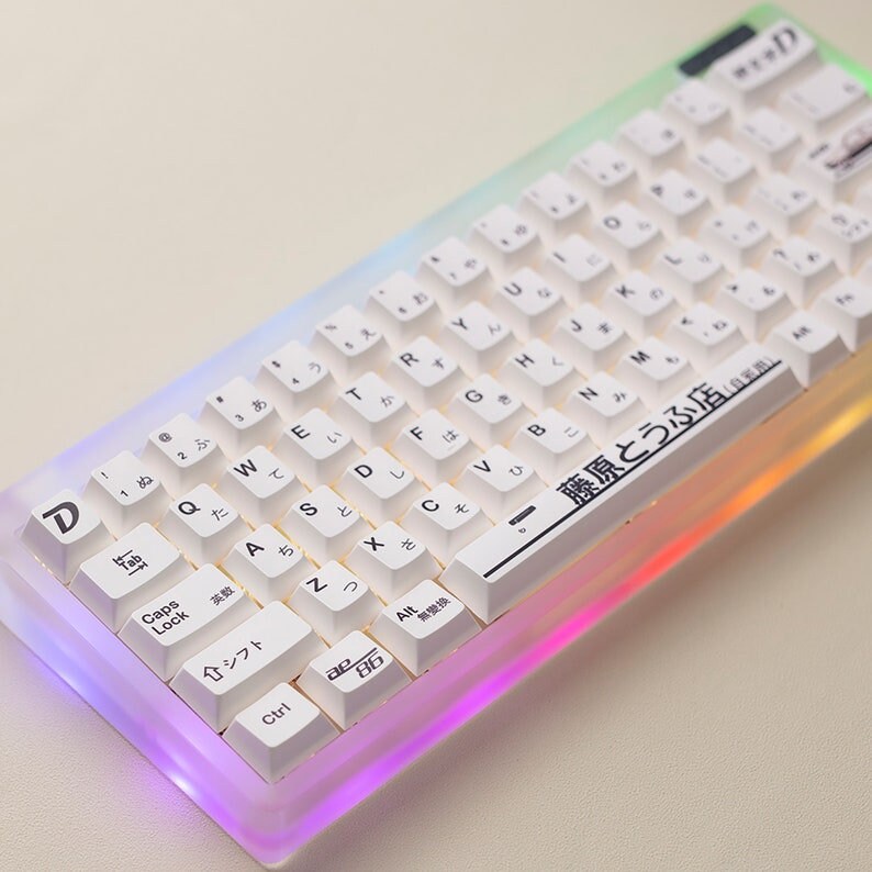 124pcs AE86 Initial D Keycap Set Japanese Style Keycap Set - Etsy Australia