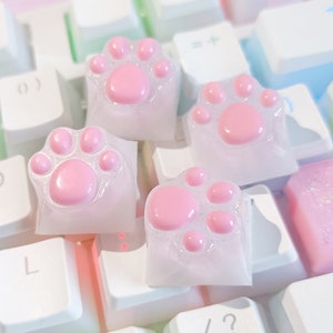 Cat Paw Keycaps Set of 4 - Etsy