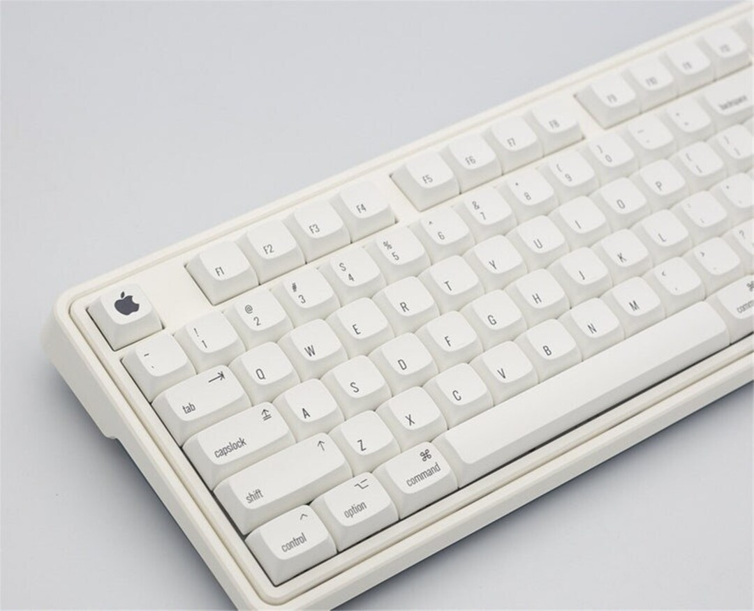 Mac XDA Keycap Set, Mechanical Keyboard PBT Keycaps, Minimalist Mac ...